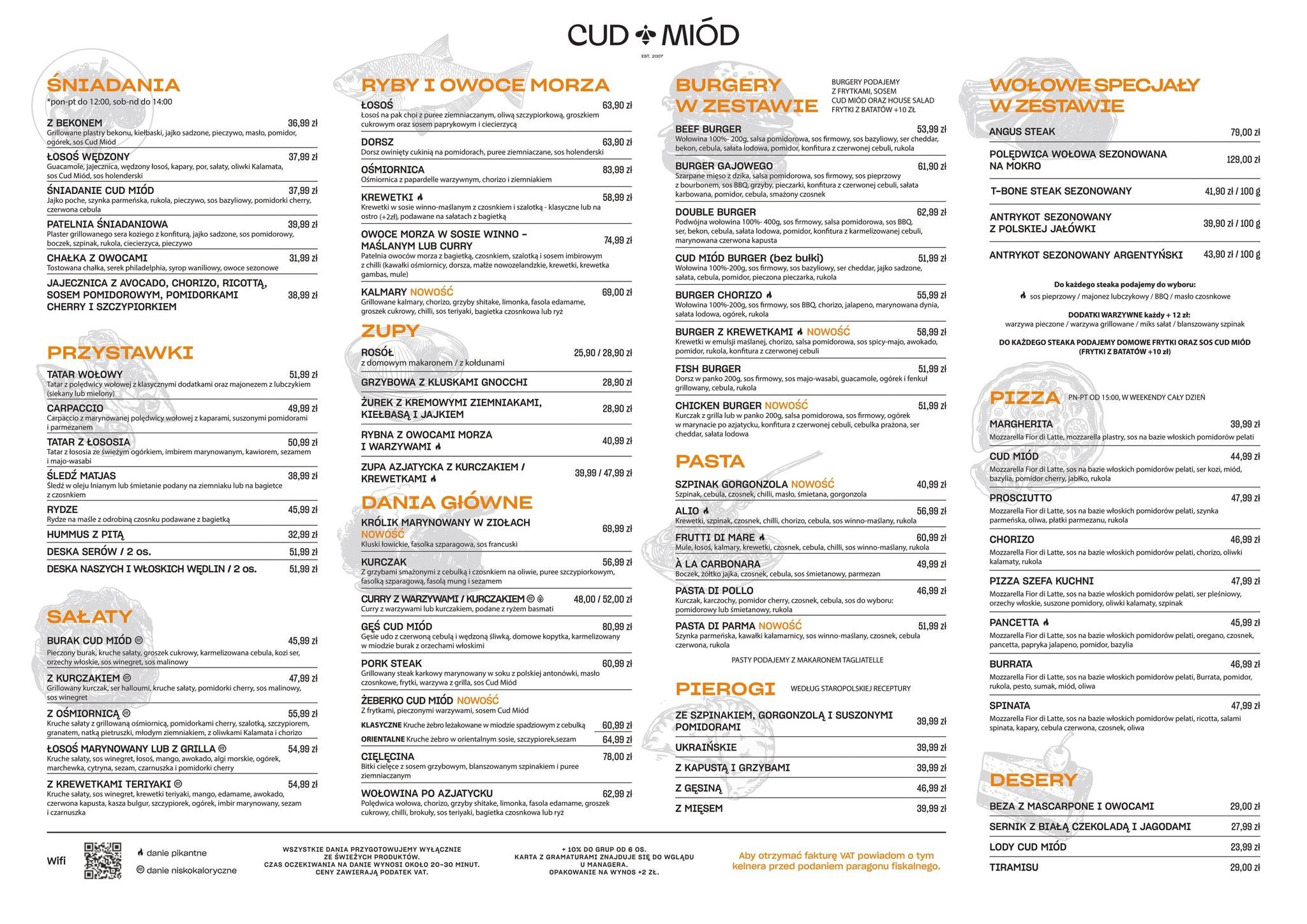 CUD MIÓD Warszawa - Jedzenie na dowóz Warszawa